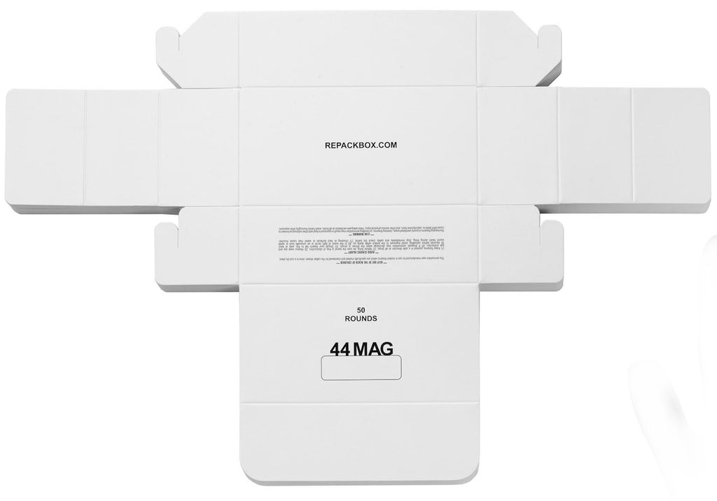 REPACKBOX - 3 Sample Boxes: 9 Pistol Calibers - Holds 50 Rounds